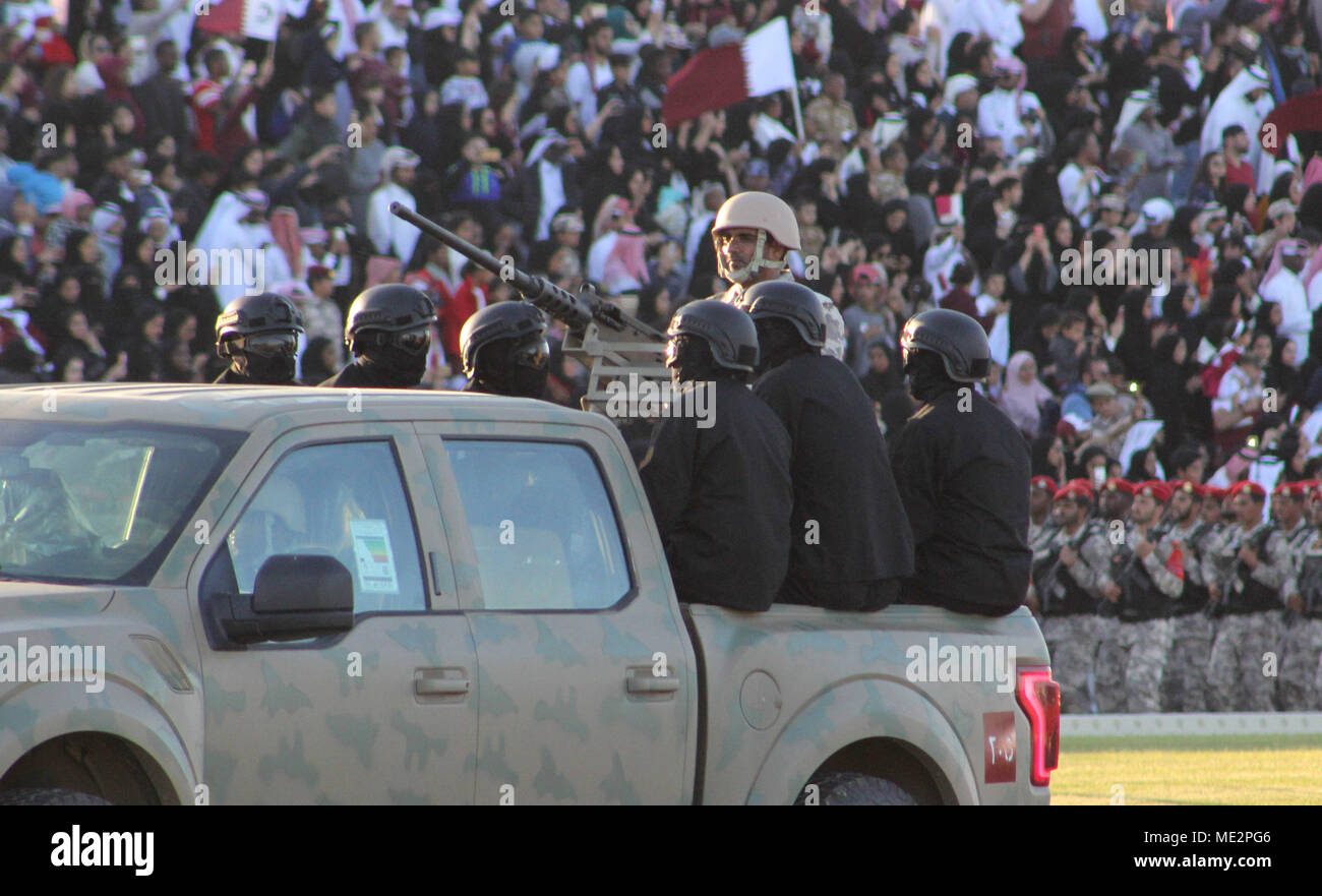 Qatar national day parade hi-res stock photography and images - Alamy