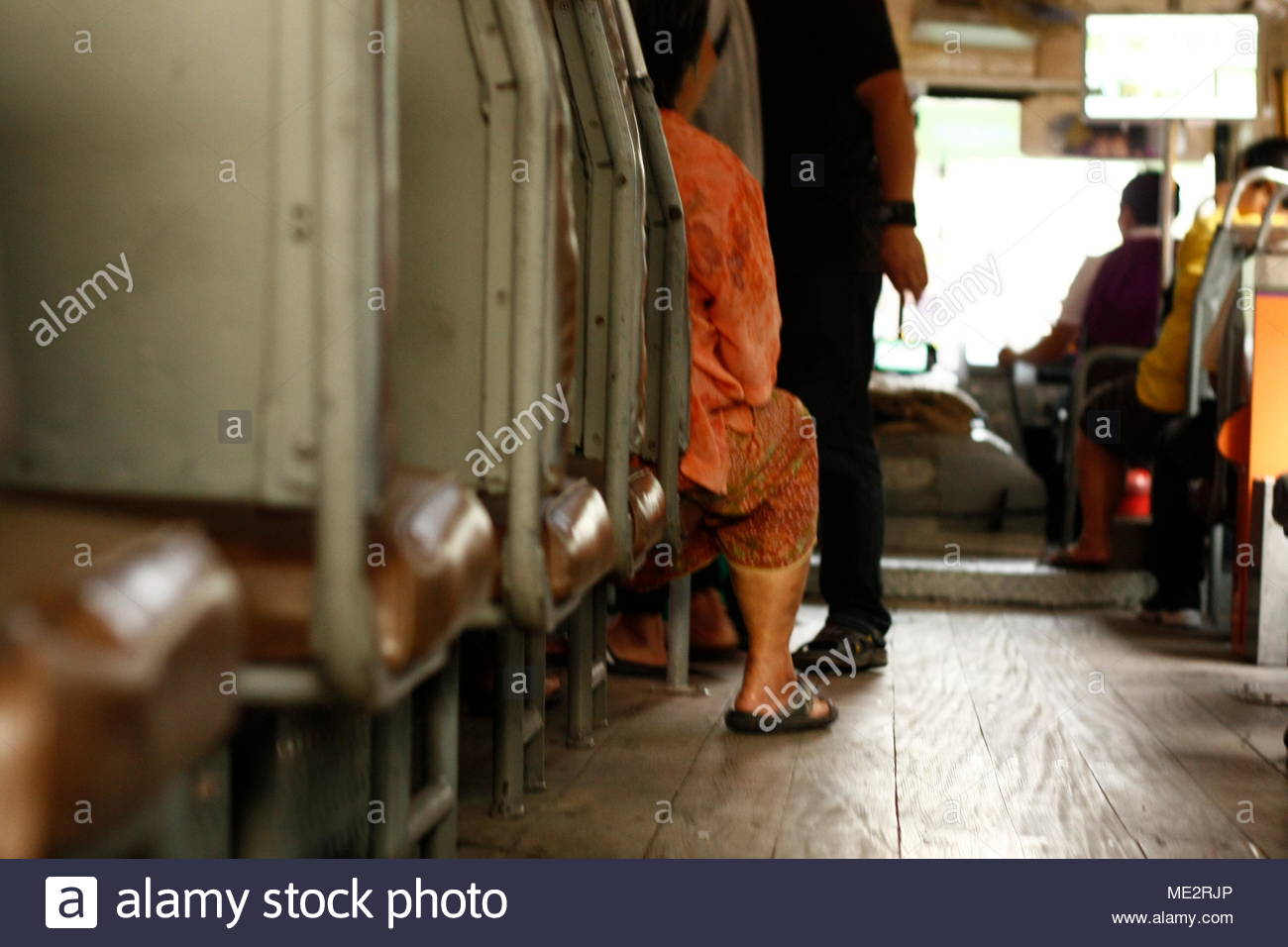 Feet Seat Bus High Resolution Stock Photography and Images - Alamy