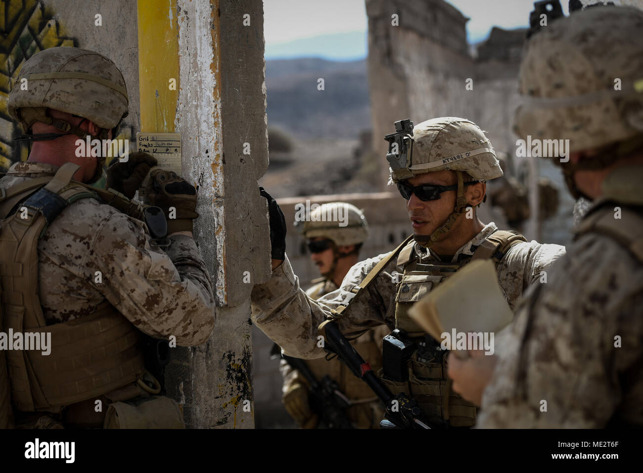 U.S. Marines conduct a search and rescue exercise during Alligator ...