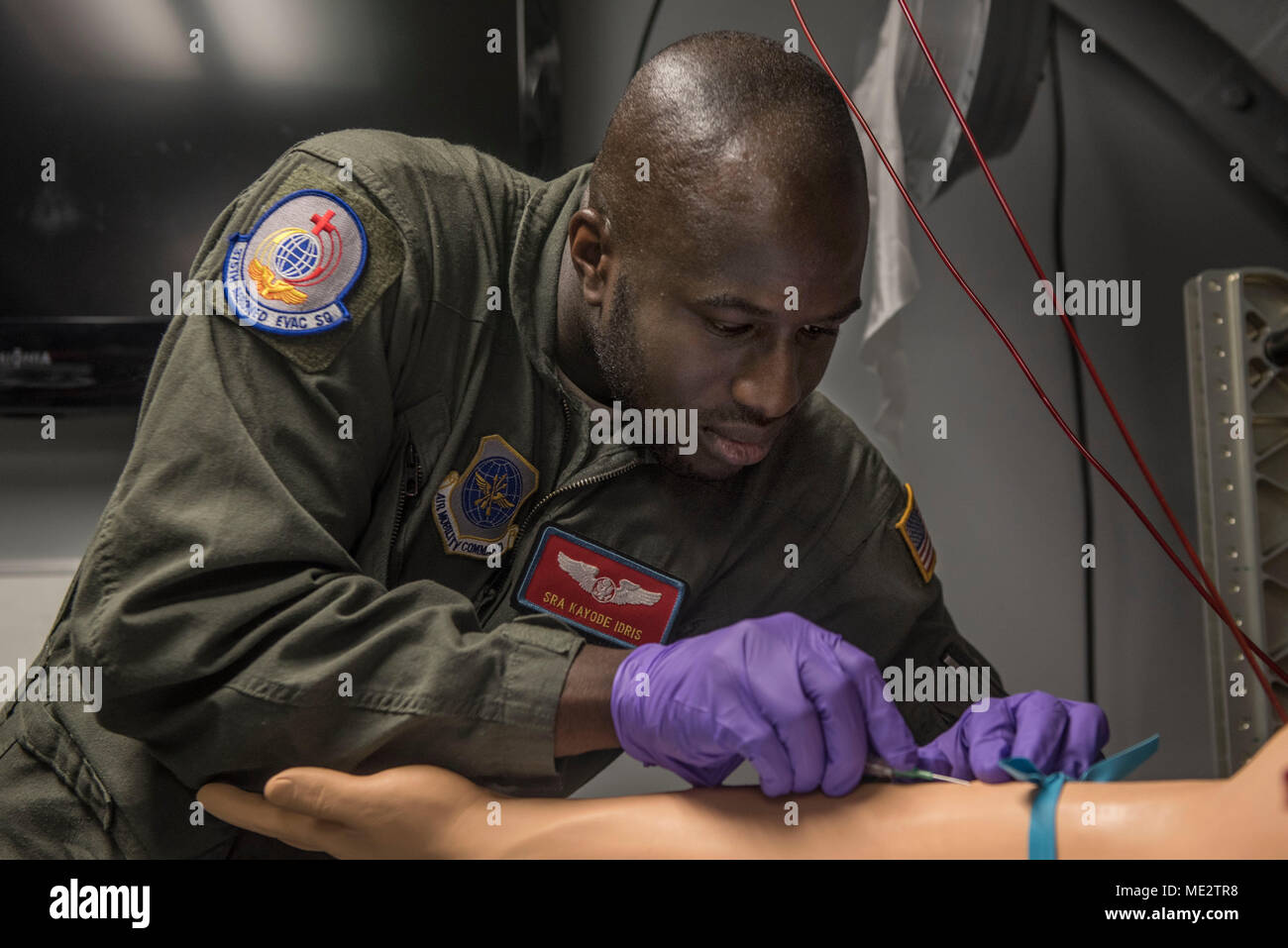 Senior Airman Kayode Idris, 375th Aeromedical Evacuation Squadron ...