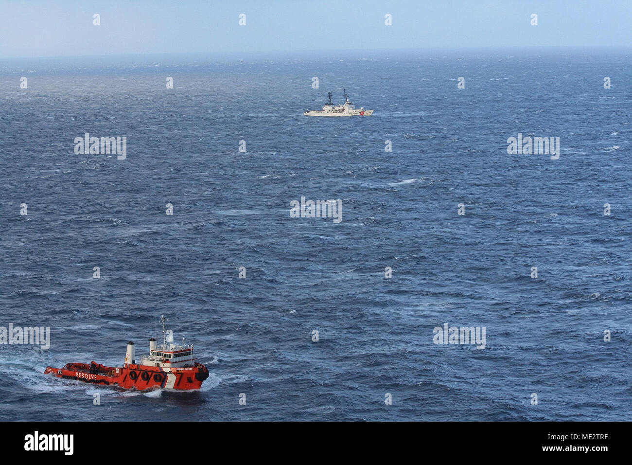The U.S. Coast Guard Cutter Sherman (WHEC 720), a 378-foot high ...