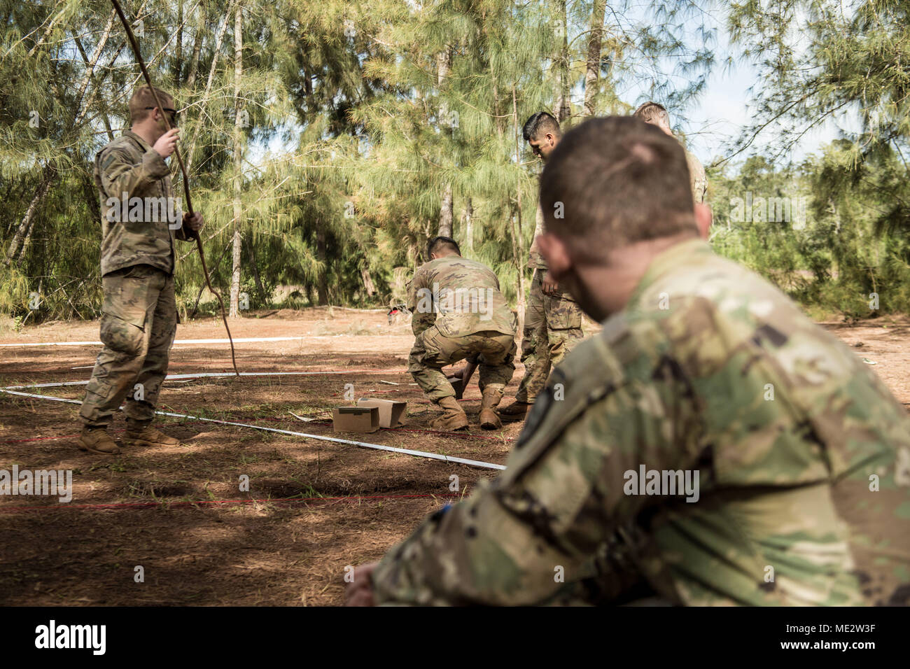 U.S. Army Capt. Jefferson Kent, Company Commander of Delta Company, 1st ...