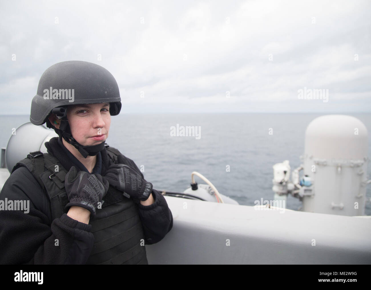 ATLANTIC OCEAN (Dec. 15, 2017) -- USS Gerald R. Ford (CVN 78) Sailors ...