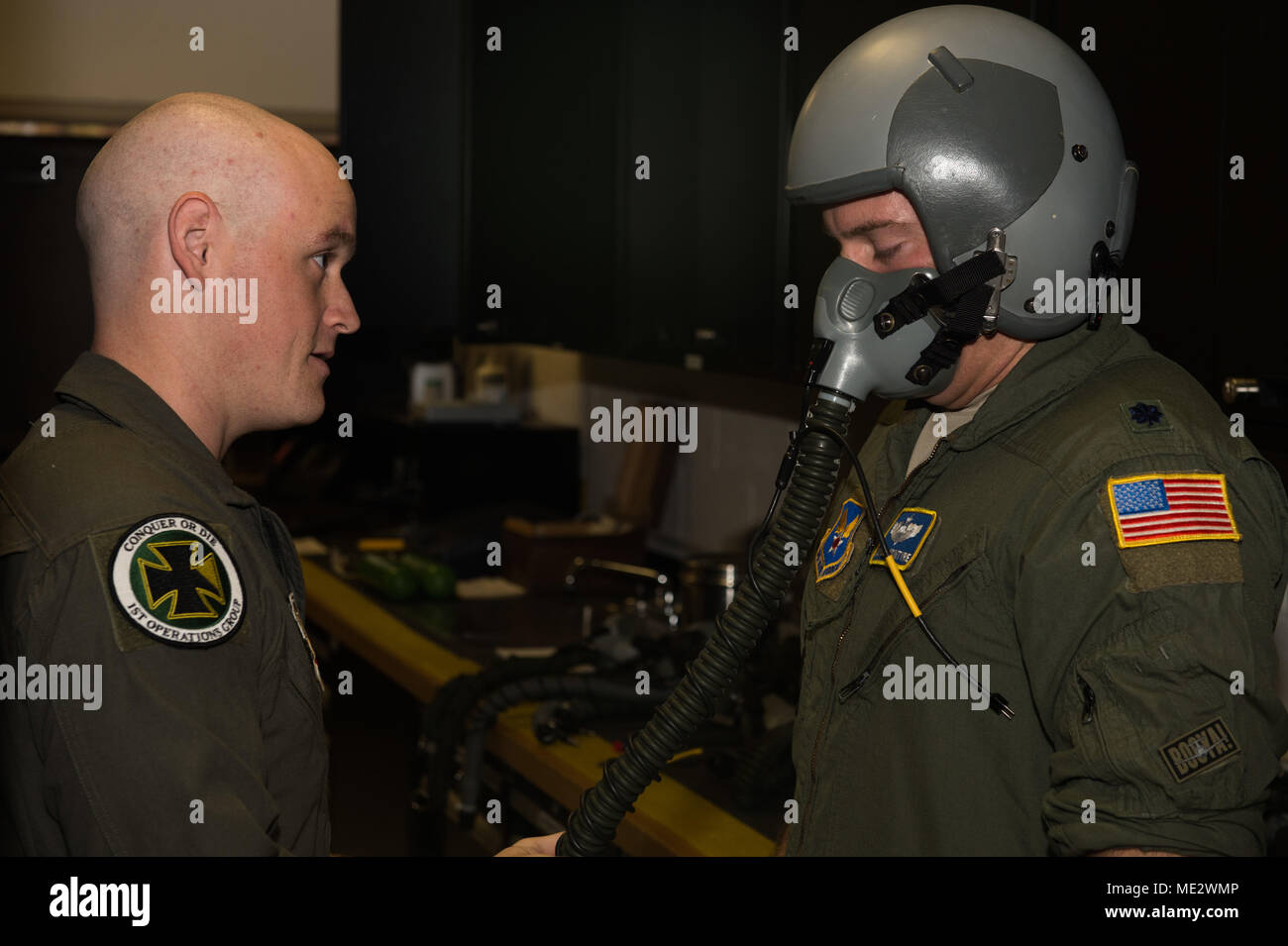 U.S. Air Force Staff Sgt. Dylan Crump, 1st Operations Group aerospace ...