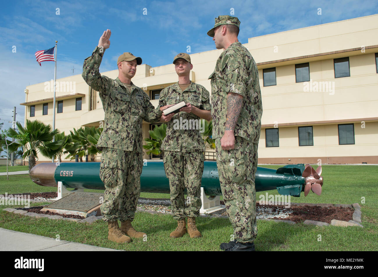180416-N-WI626-031 POLARIS POINT, GUAM (April 16, 2018) Chief Fire ...