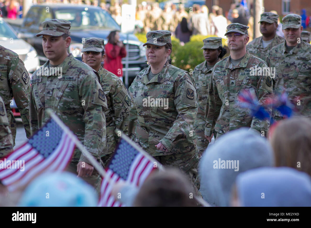 Children from the Grace Christian School and family members cheer on ...