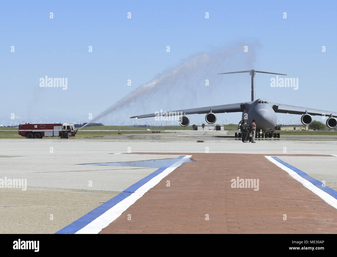 The last C-5M Super Galaxy to be added to the Travis Air Force Base ...