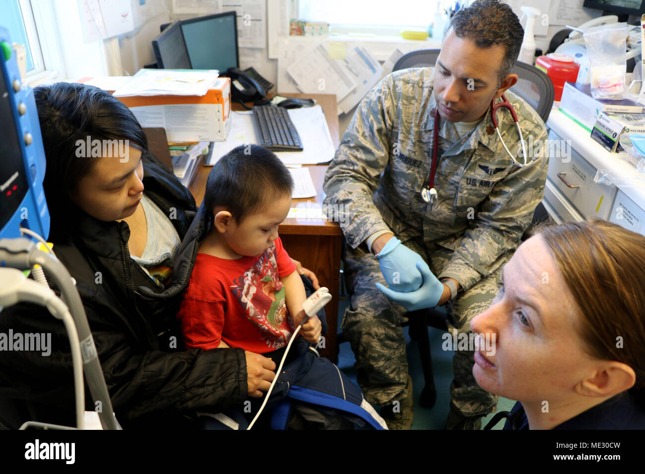 United States Coast Guard Heath Service Technician Third Class Annice ...