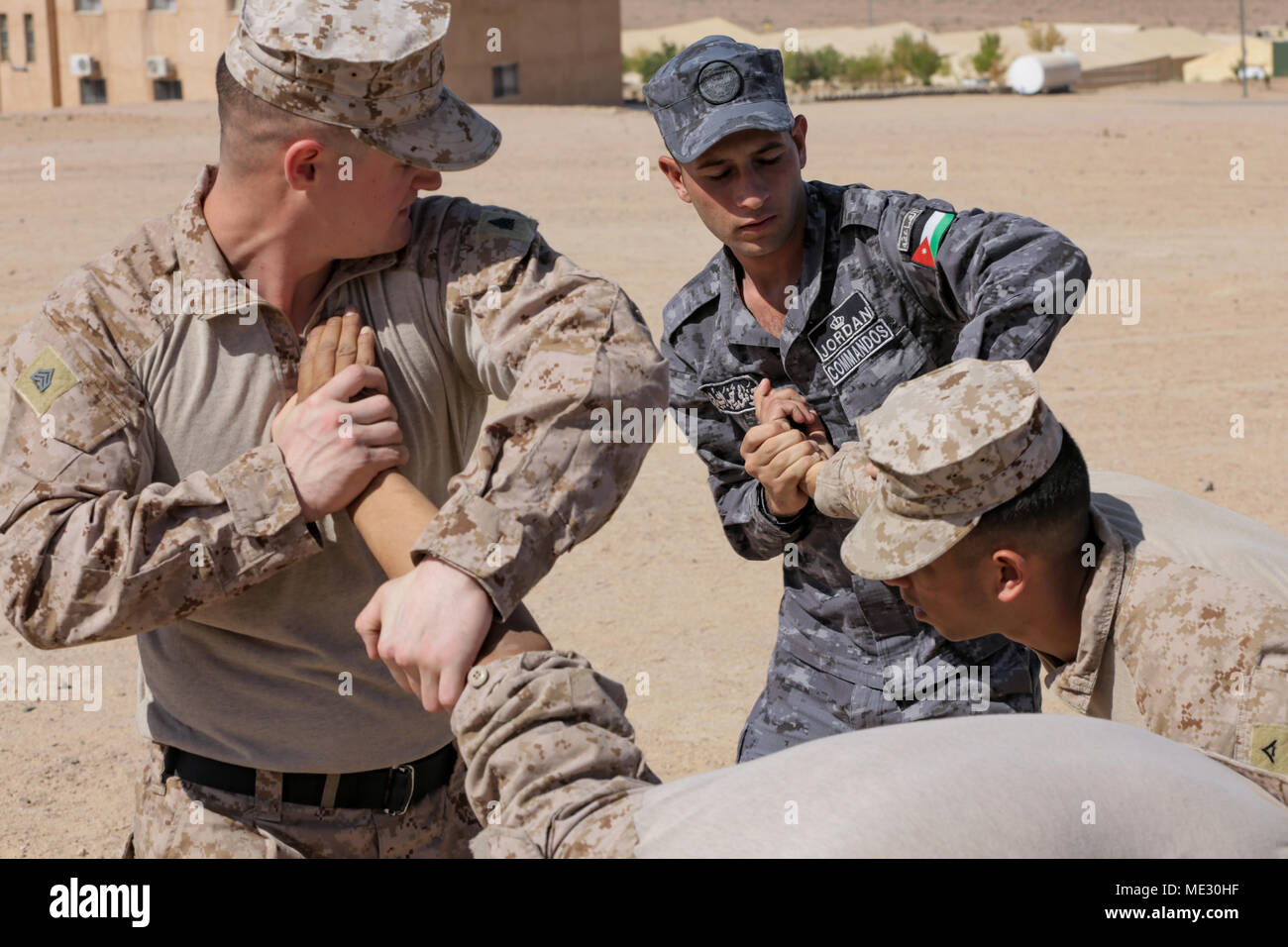 CAMP TITIN, Jordan (April 16, 2018) – U.S. Marines with Fleet Anti ...