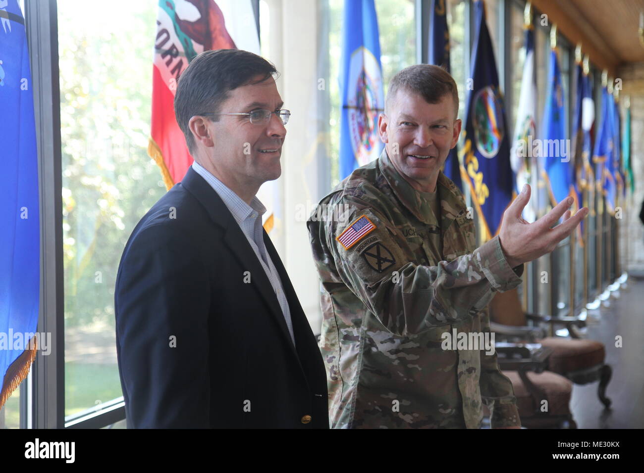 Lt. Gen. Jeffrey S. Buchanan (right), commander, U.S. Army North (Fifth ...