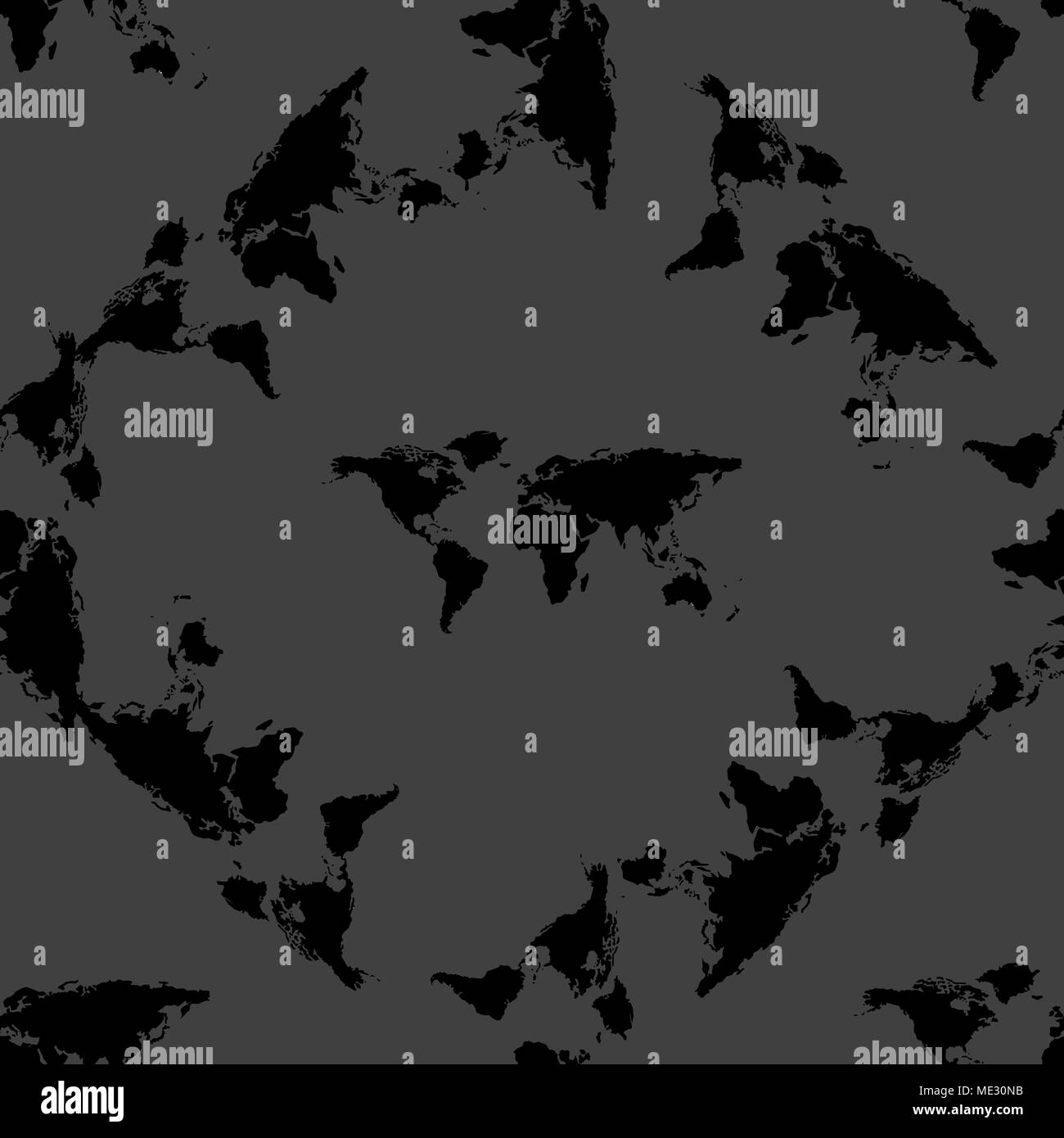 Whole world surface map hi-res stock photography and images - Alamy