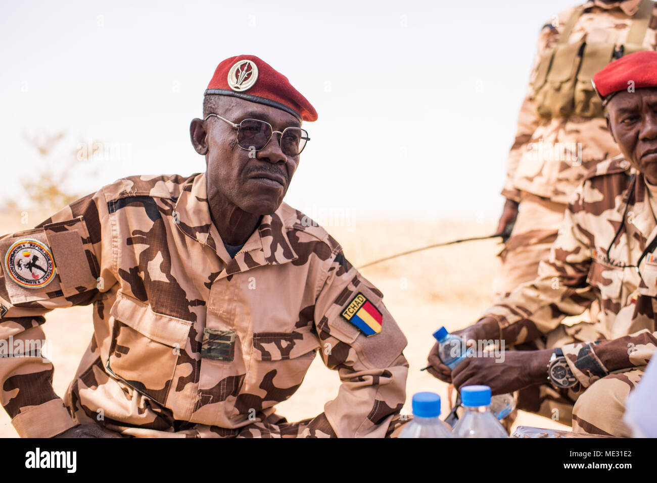 Chadian soldiers hi-res stock photography and images - Alamy