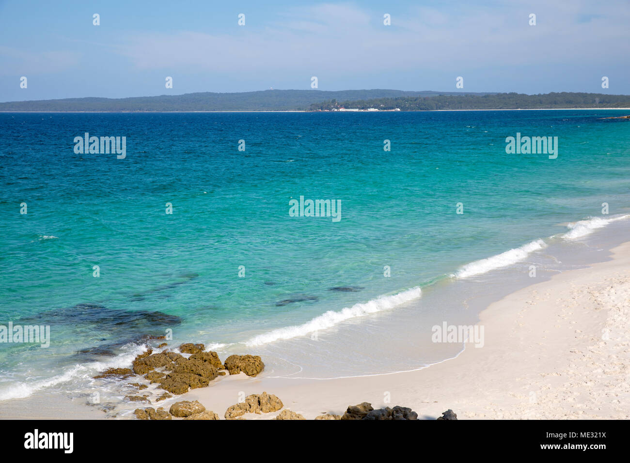 Greenfield beach and white sands walk, Jervis Bay national park,New ...