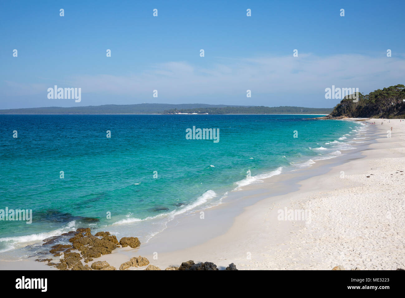 Greenfield beach and white sands walk, Jervis Bay national park,New ...