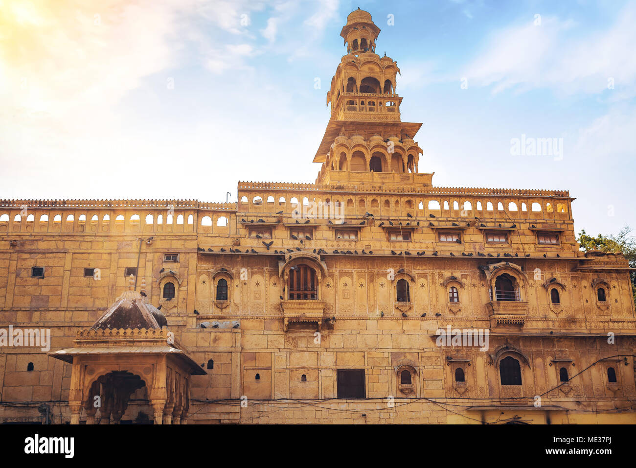 Mandir Palace Jaisalmer Rajasthan India - Royal heritage building ...