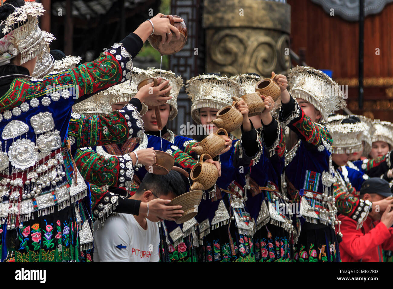 Chinese miao minority hi-res stock photography and images - Alamy