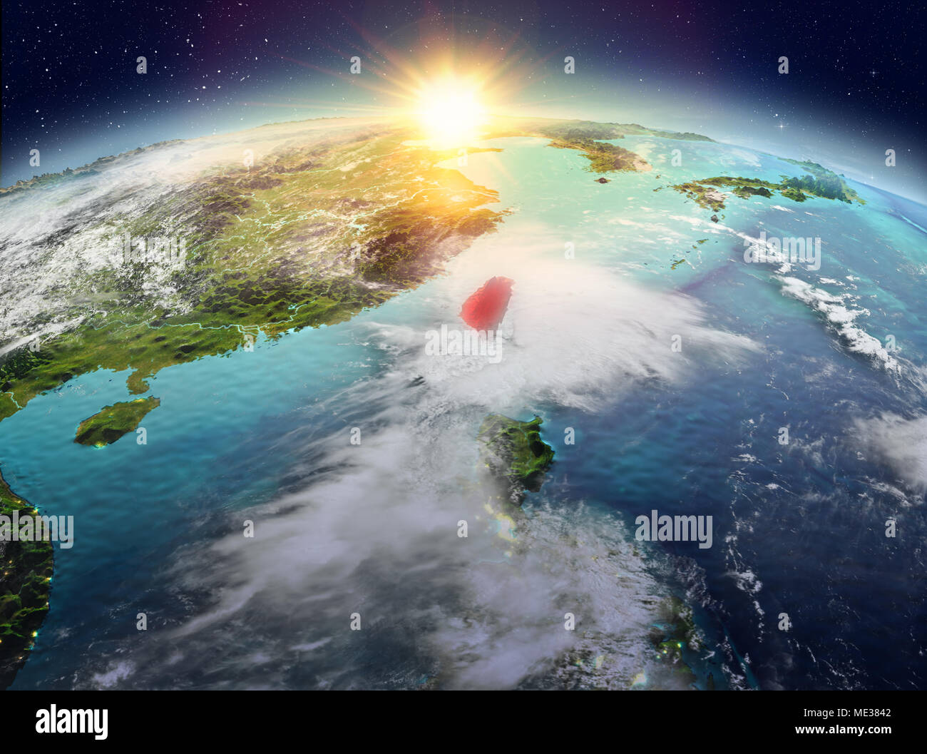 Taiwan Satellite Stock Photos & Taiwan Satellite Stock Images - Alamy