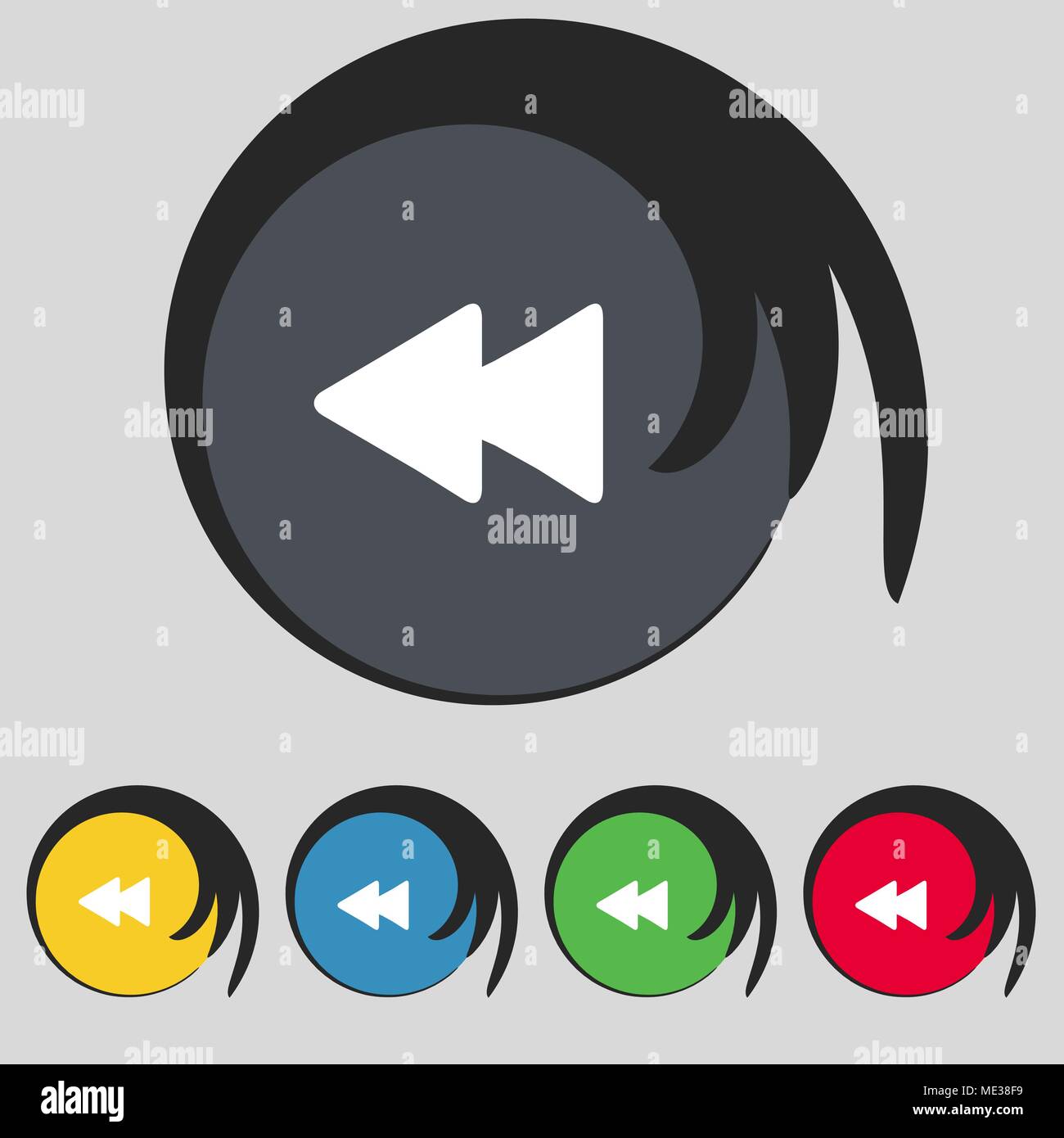 Rewind Symbol High Resolution Stock Photography and Images - Alamy