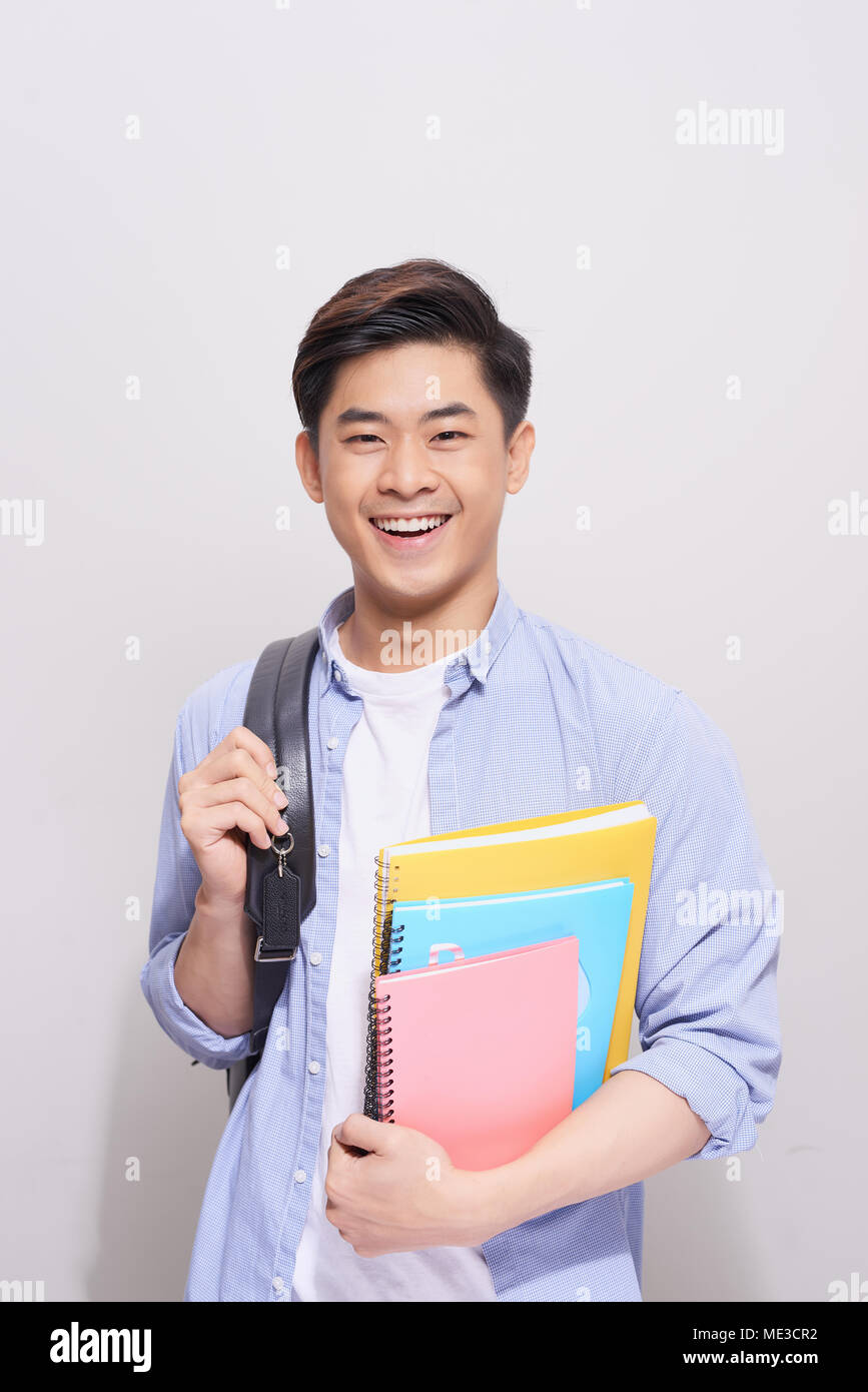 Handsome student hi-res stock photography and images - Alamy