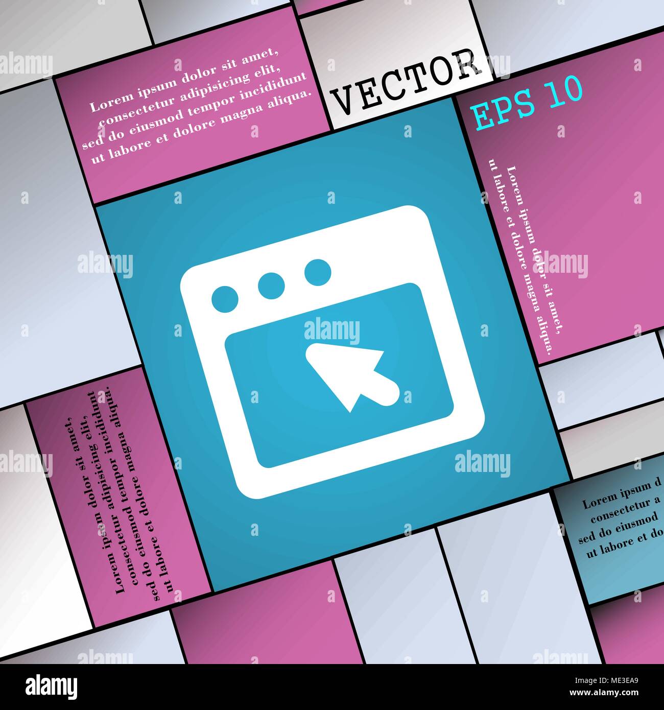 the dialog box icon sign. Modern flat style for your design. Vector ...