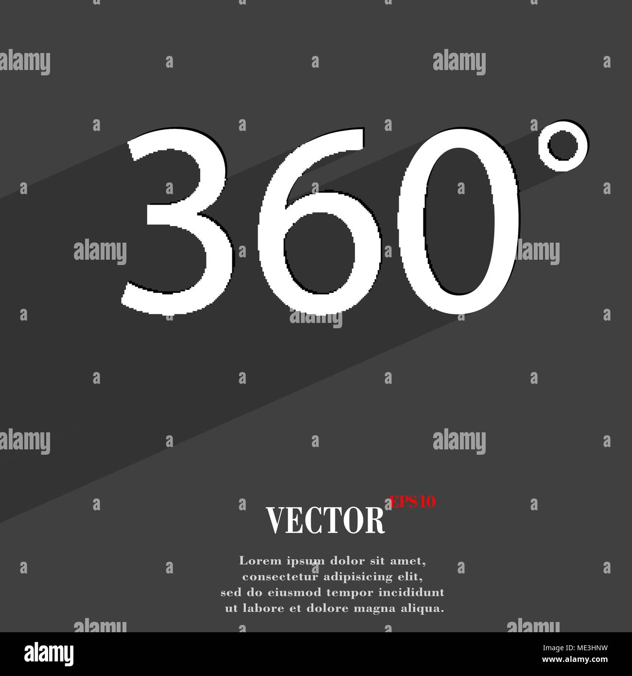 360 text Stock Vector Images - Alamy
