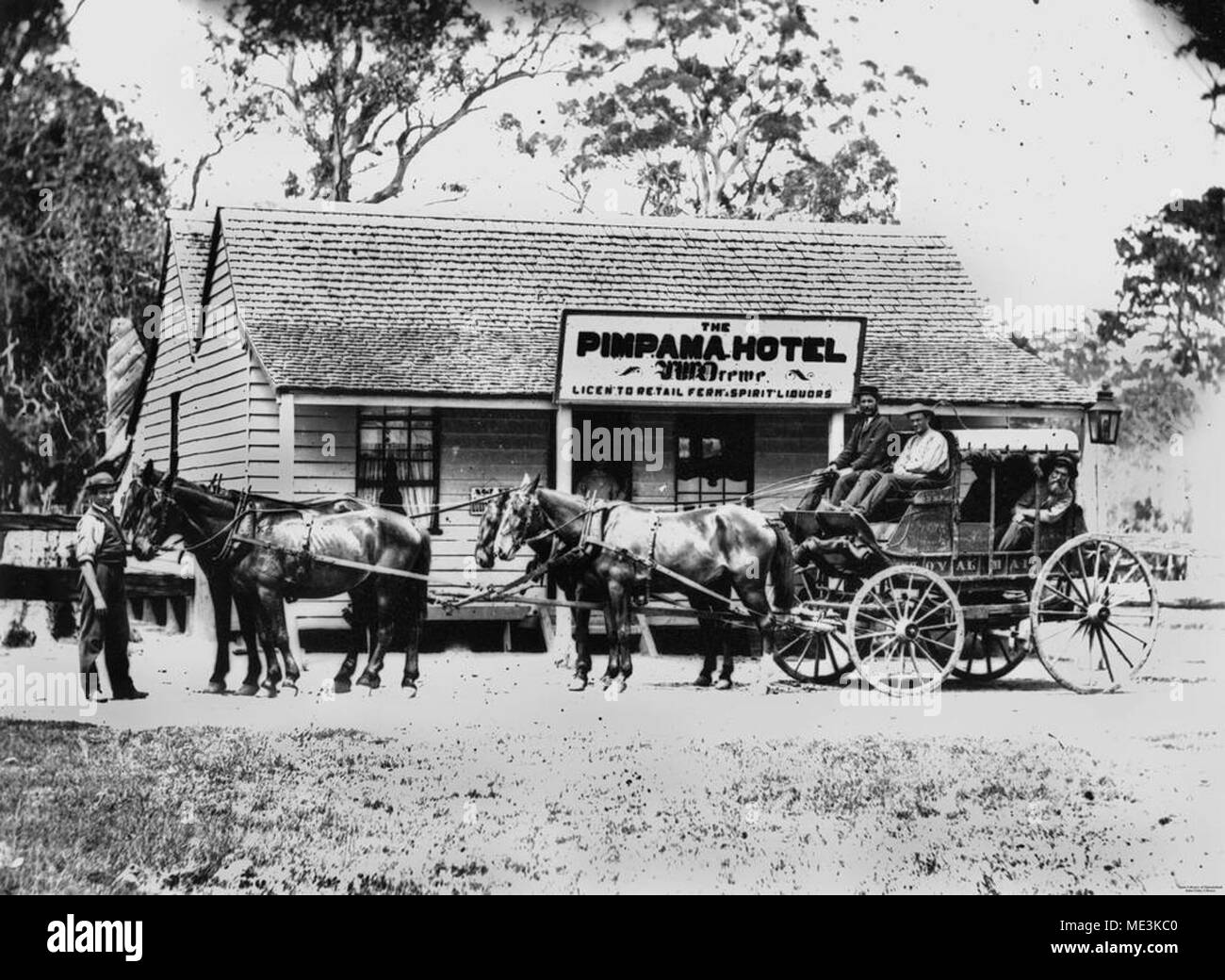 Queensland carriage Black and White Stock Photos & Images - Alamy