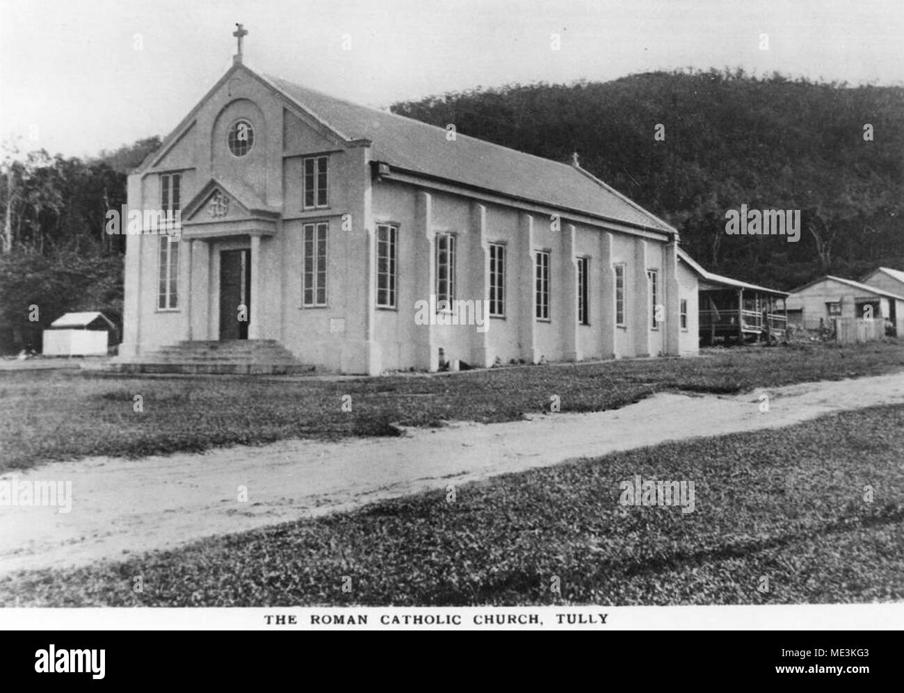 St Clare's Roman Catholic Church in Tully Stock Photo - Alamy