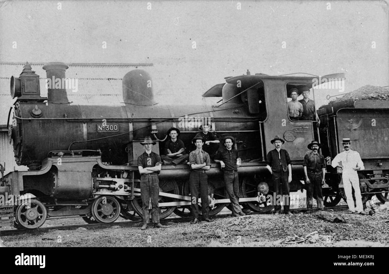 Steam locomotive, 1900-1910 Stock Photo - Alamy