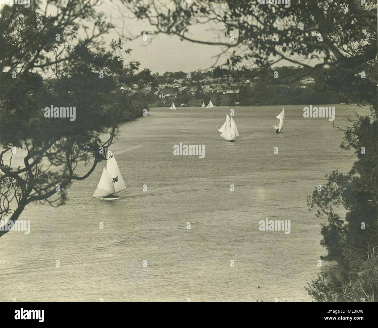 Australian skiff racing hi-res stock photography and images - Alamy
