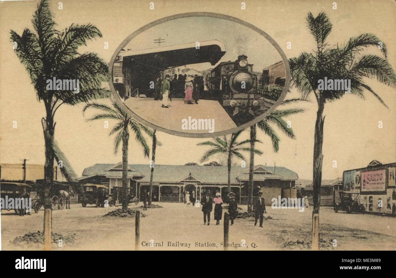 Sandgate railway station hi-res stock photography and images - Alamy