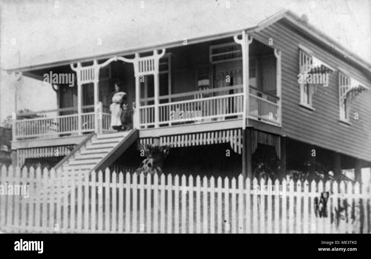 Knight residence in Ashgrove, Brisbane Stock Photo - Alamy