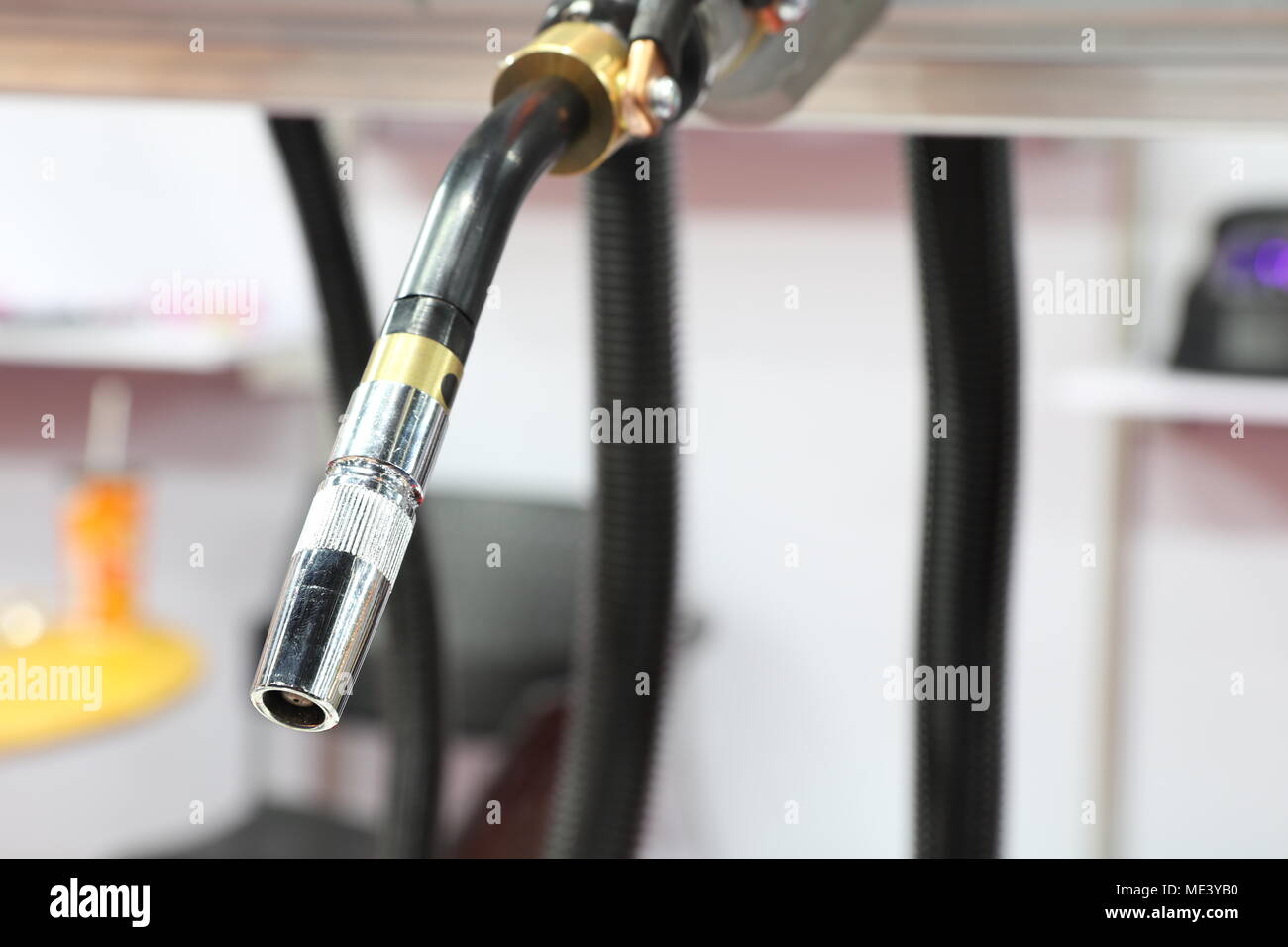the industrial torch tip for welding Stock Photo - Alamy