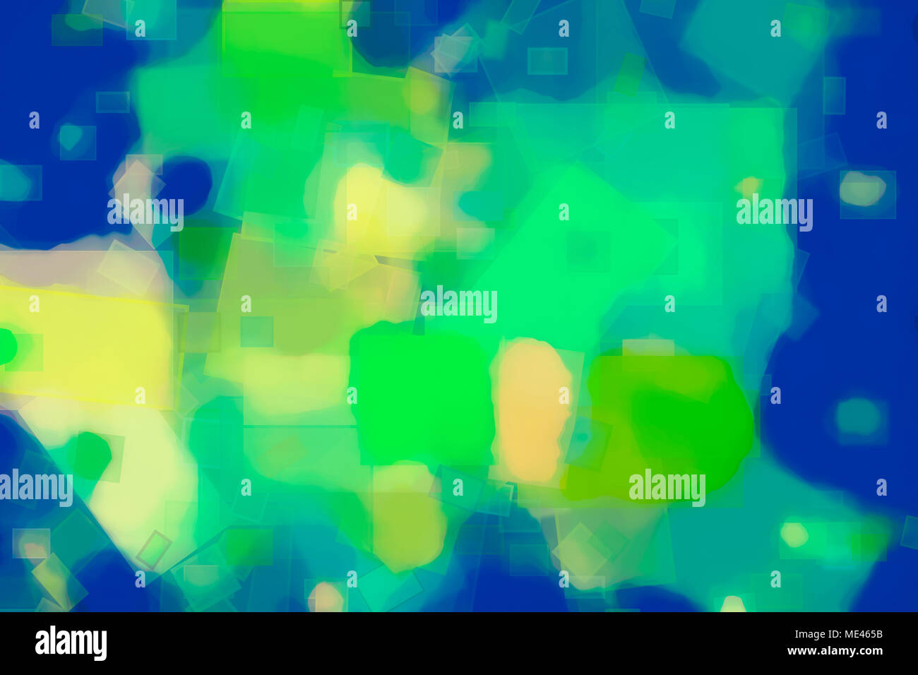 Random square & rectangle shape, digital generative art for web page ...