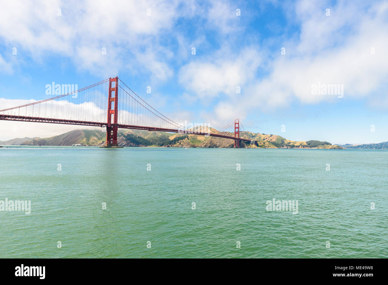 Golden gate bridge from torpedo wharf hi-res stock photography and ...