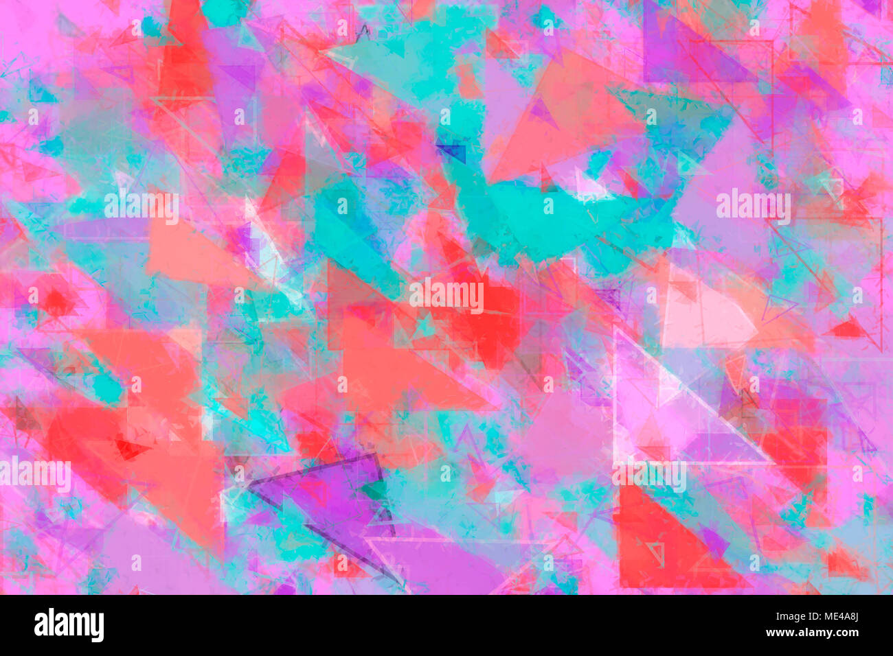 Random triangle shape, digital generative art for web page, graphic ...
