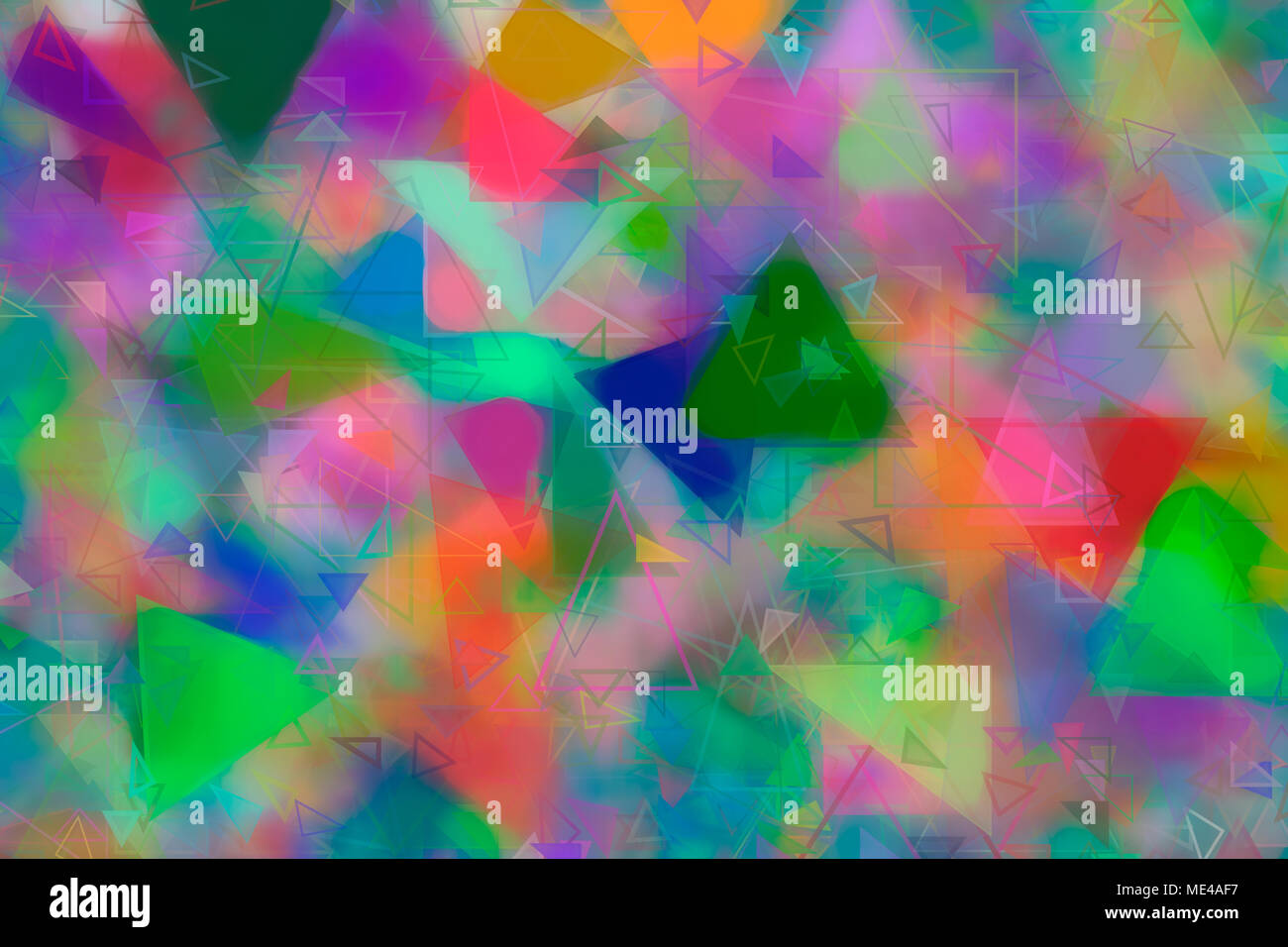 Random triangle shape, digital generative art for web page, graphic ...