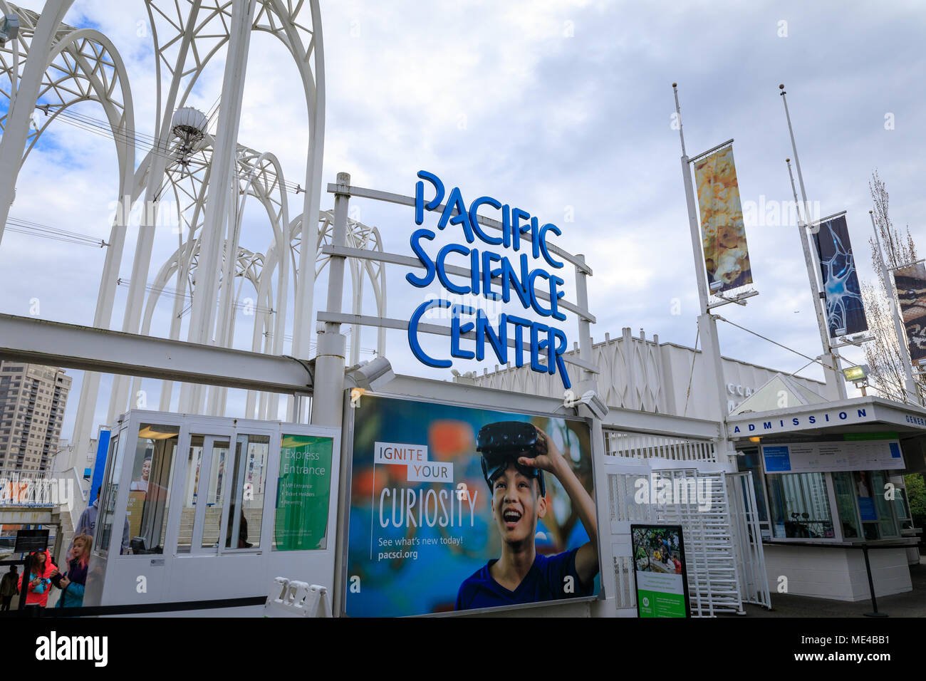 Pacific science center seattle hi-res stock photography and images - Alamy