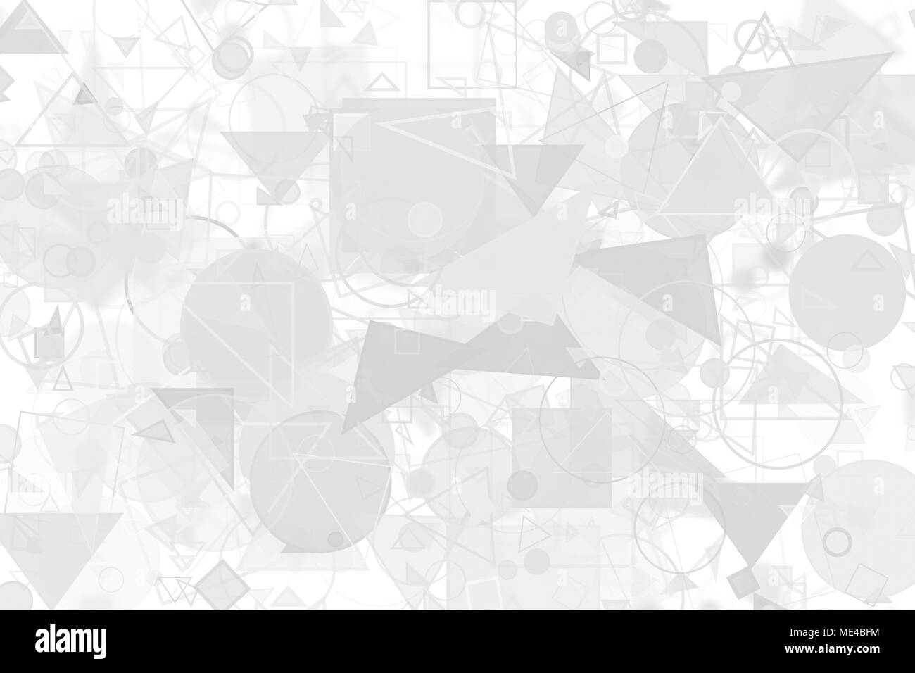 Black & white backgroud with gray random shapes, for graphic design ...
