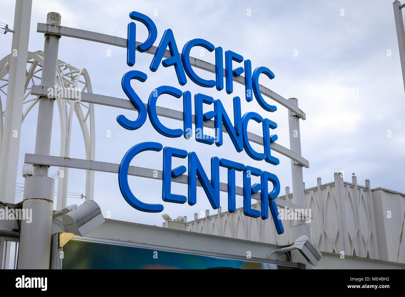 Science Center Sign
