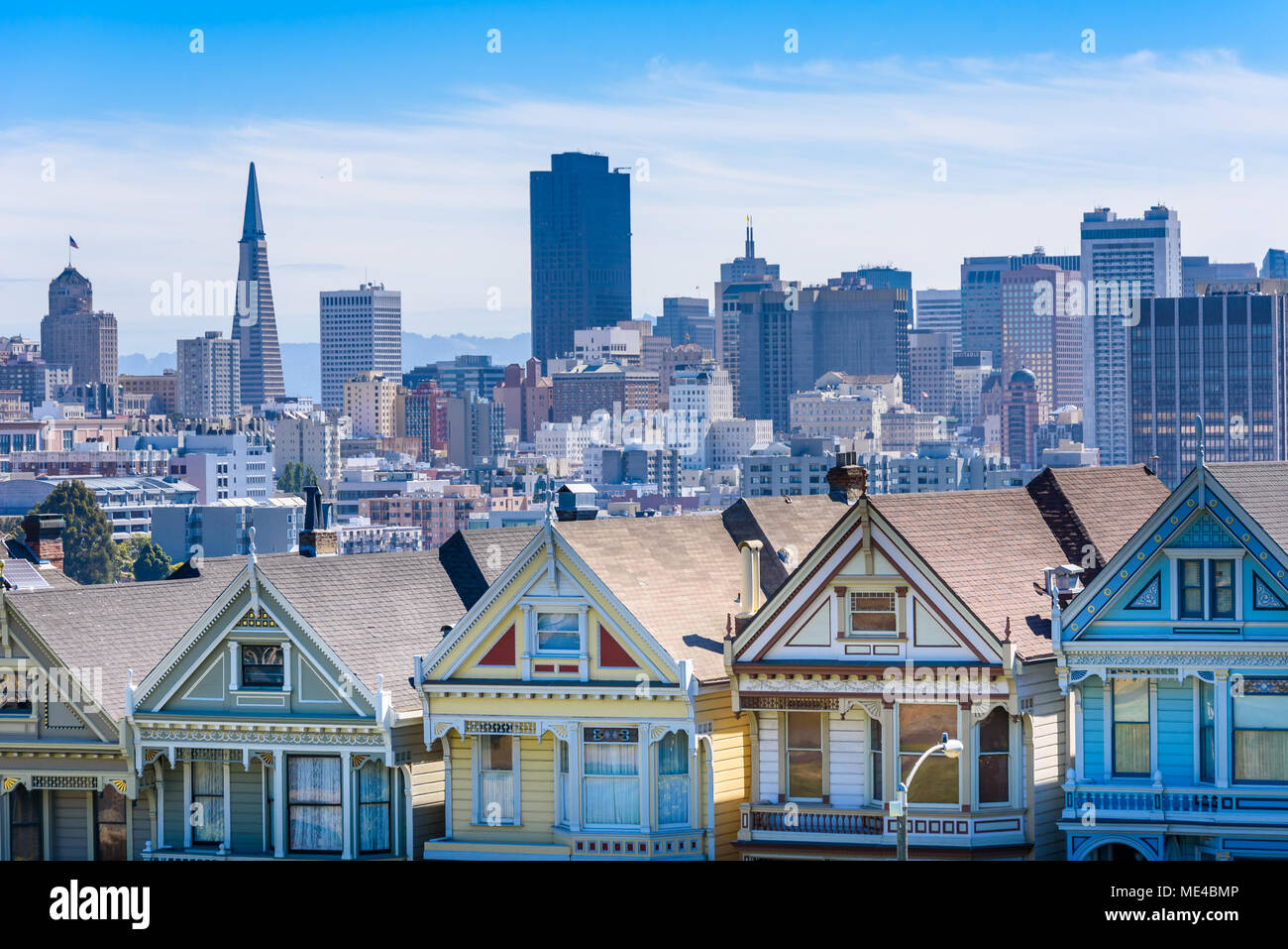 Colorful Houses San Francisco California Stock Photos & Colorful Houses ...