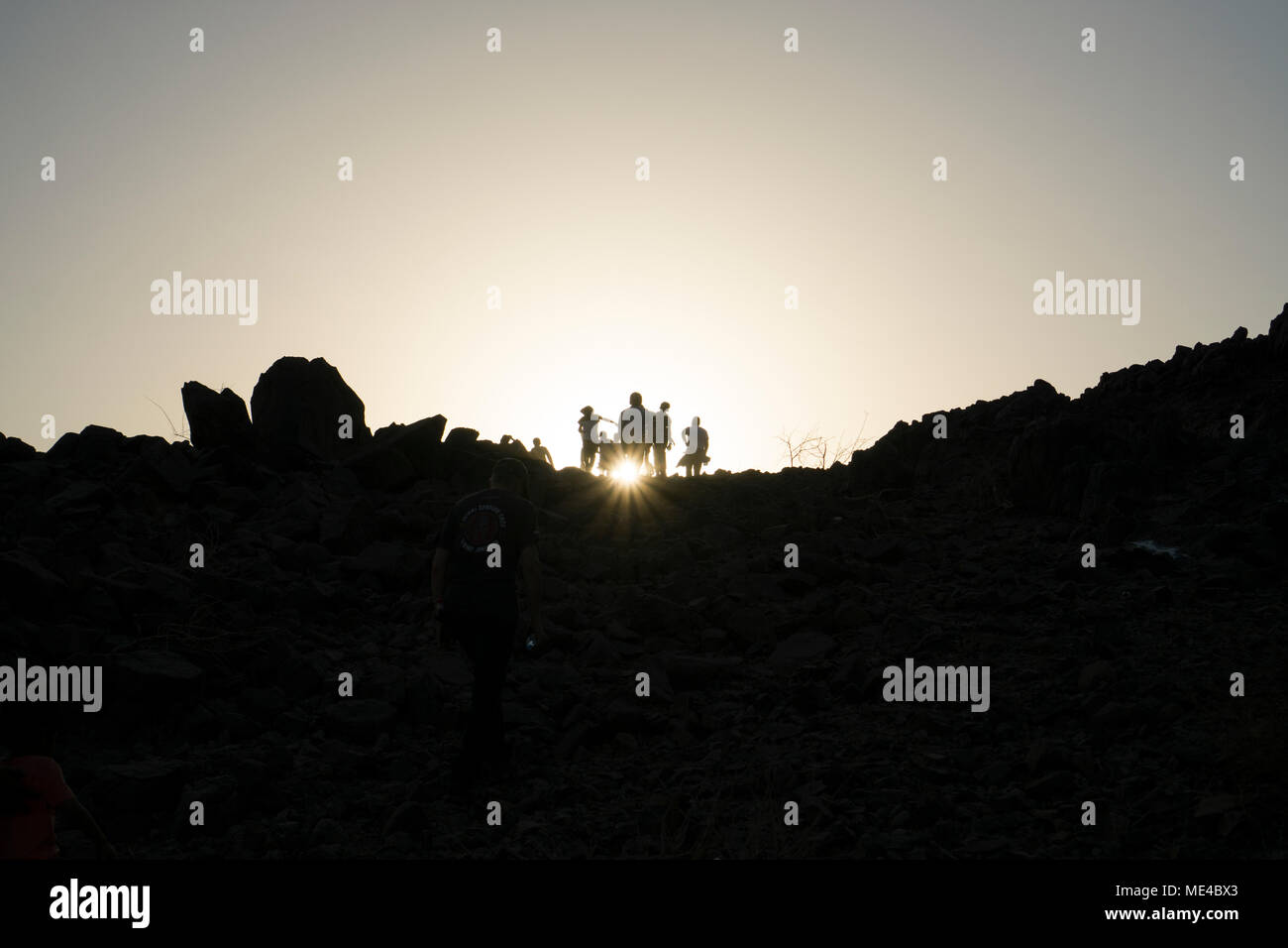 Desert scene in Asfan Saudi Arabia Stock Photo - Alamy