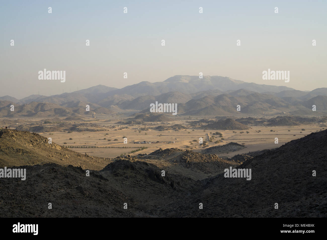 Desert scene in Asfan Saudi Arabia Stock Photo - Alamy