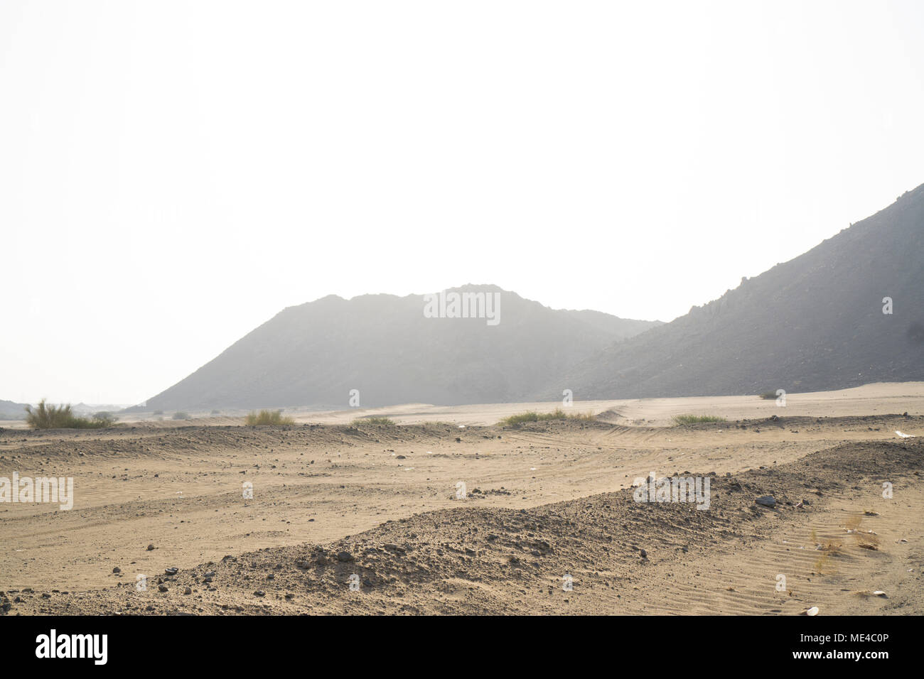 Desert scene in Asfan Saudi Arabia Stock Photo - Alamy