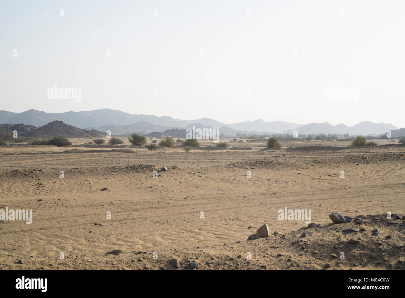 Desert scene in Asfan Saudi Arabia Stock Photo - Alamy