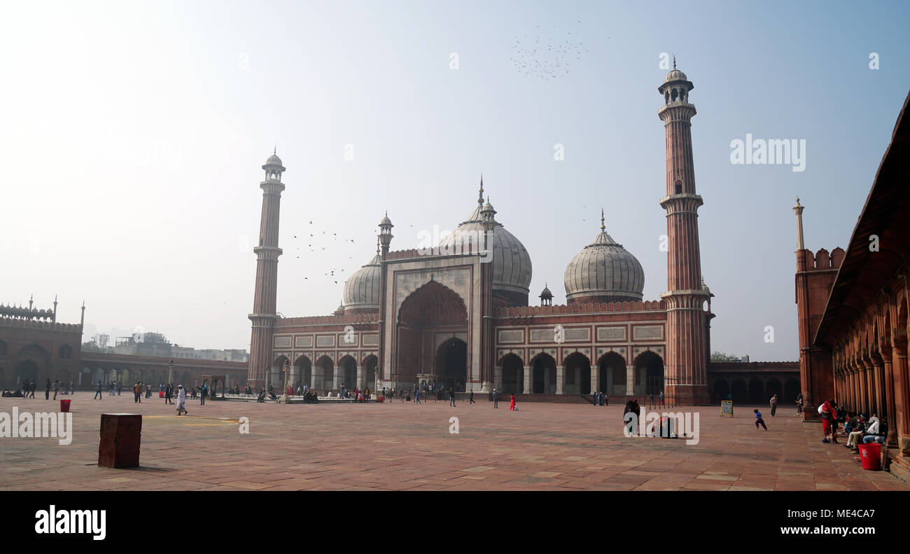 Jama Masjid Mosque, Delhi, India Stock Photo - Alamy
