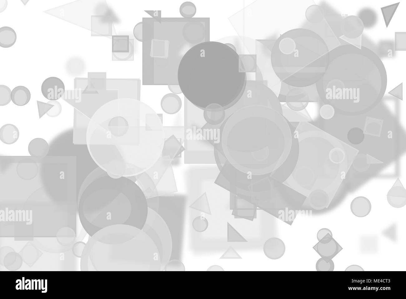 Black & white backgroud with gray random shapes, for graphic design ...