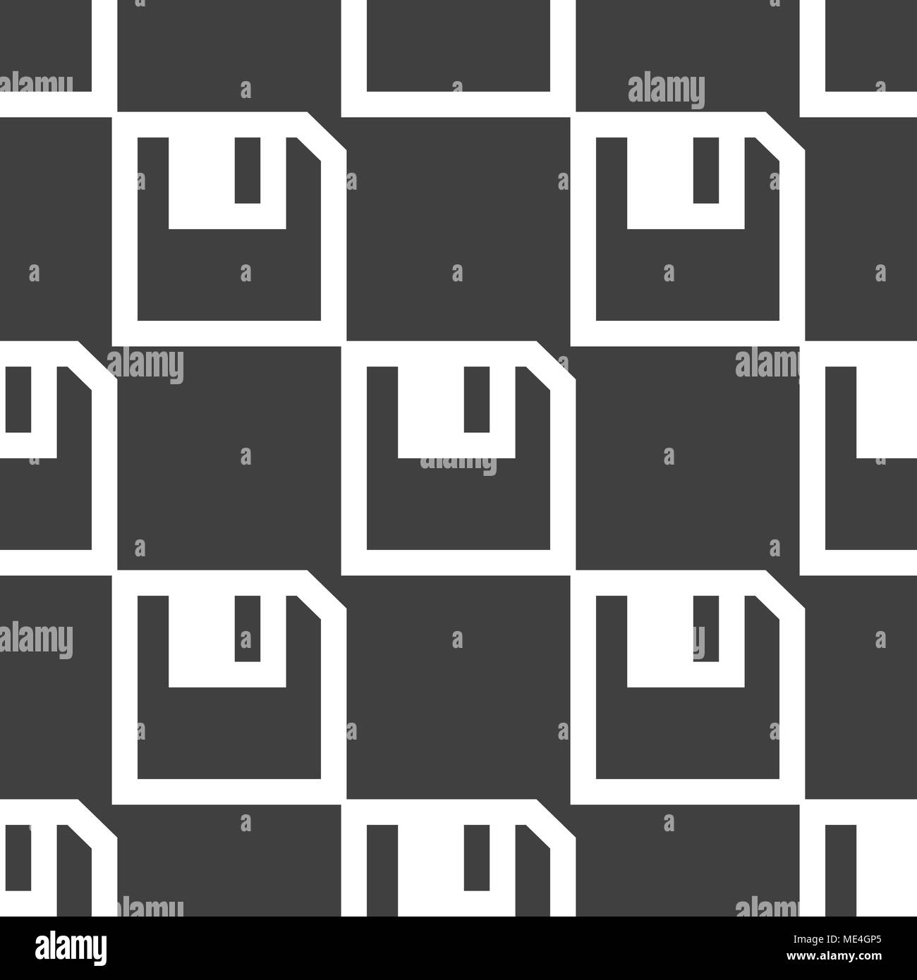 floppy disk web icon. flat design. Seamless pattern. Vector EPS10 Stock Vector Image & Art - Alamy