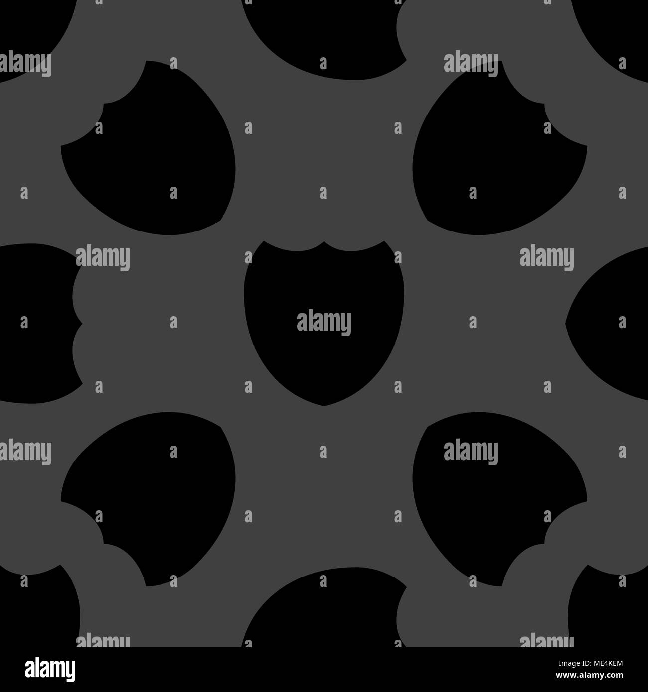 Medieval arms seamless pattern Black and White Stock Photos & Images ...