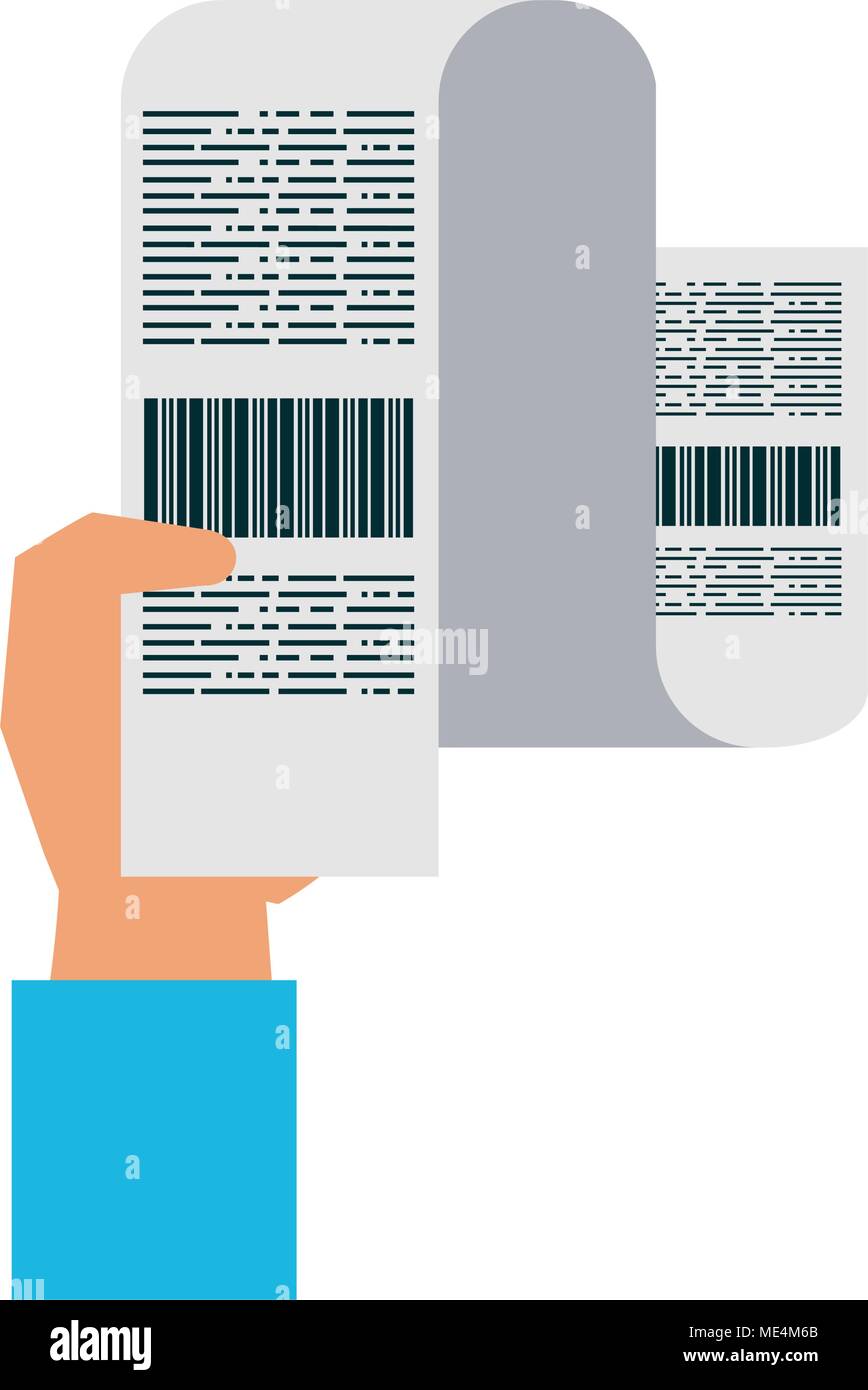 Shopping total Stock Vector Images - Alamy