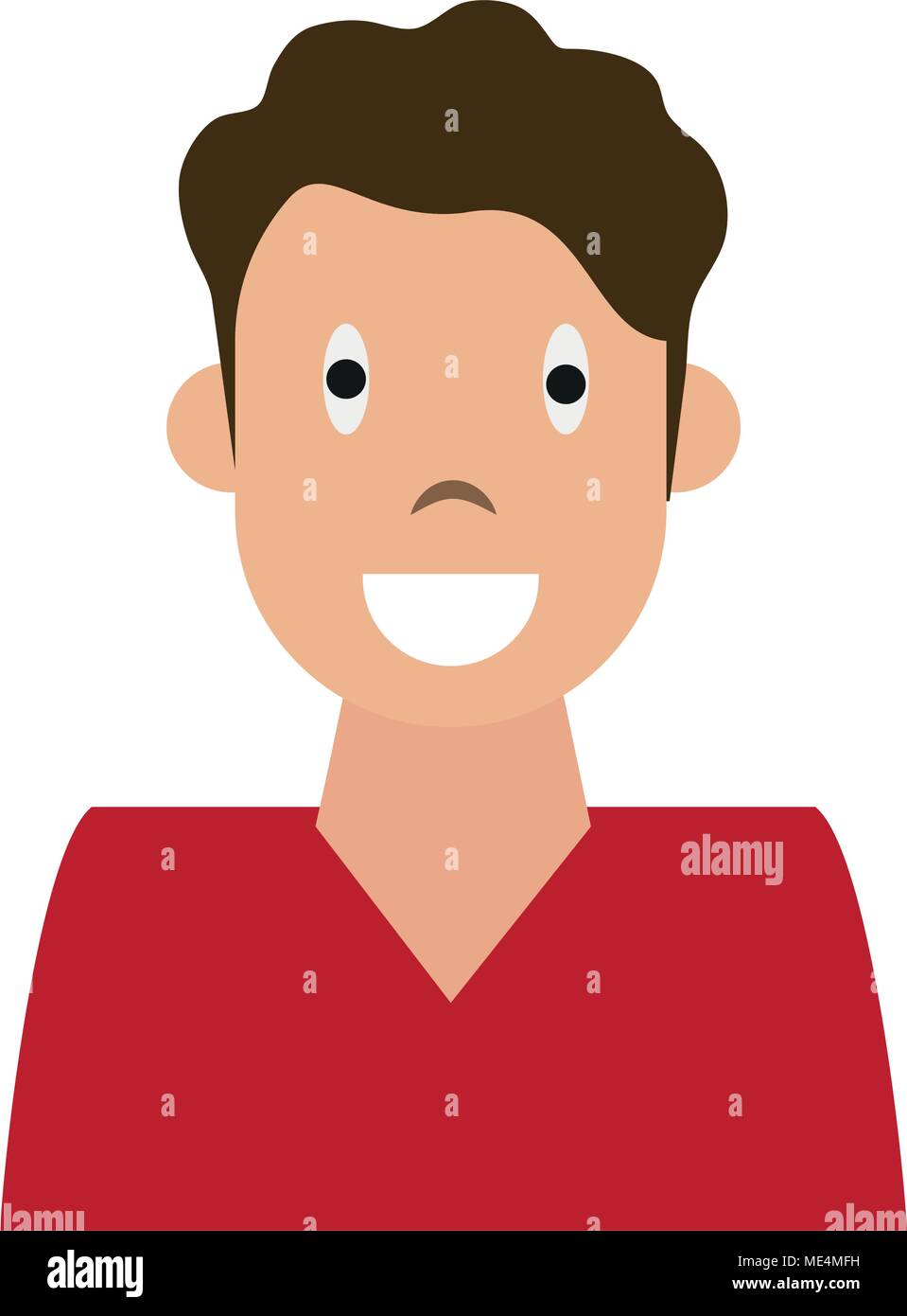 Young man cartoon profile Stock Vector Image & Art - Alamy